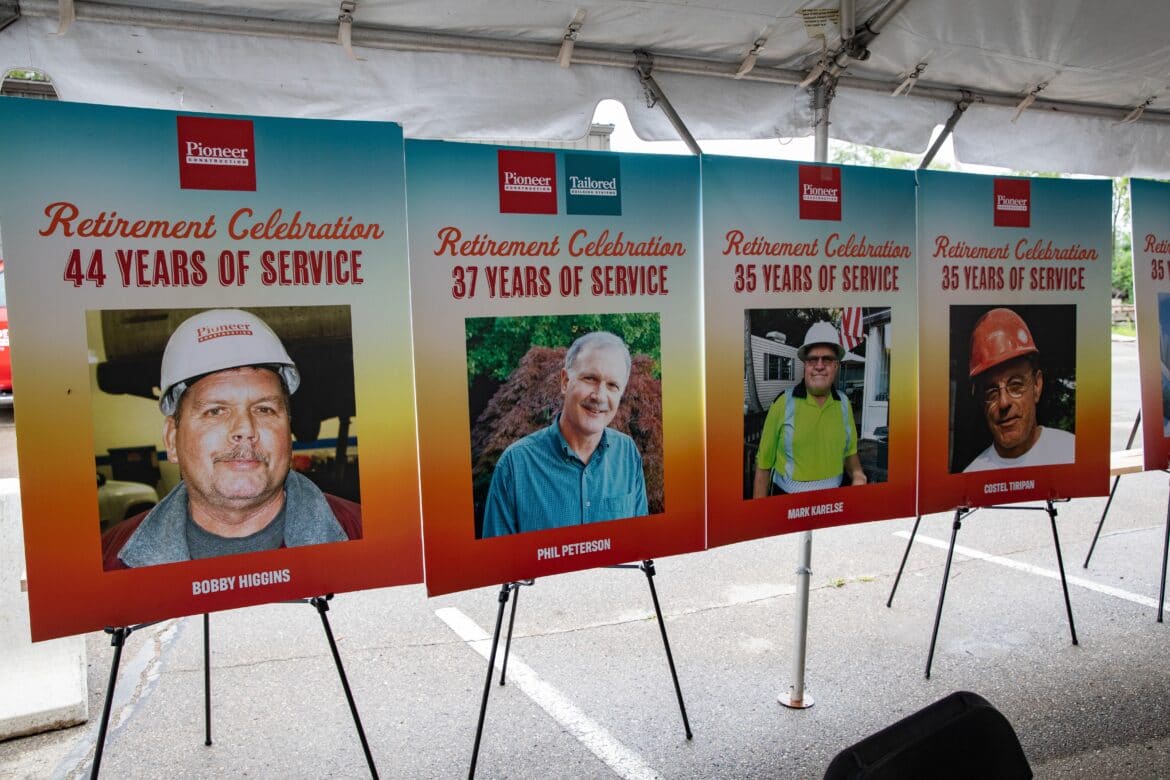 Summer Retirement Celebration - Pioneer Construction